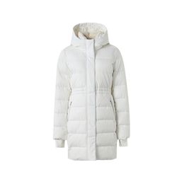 Hollister Mantel Damen Größe S weiß Wintermantel