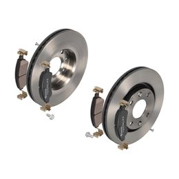 Brembo Bremsensatz, Scheibenbremse vorne rechts links innenbel&uuml;ftet 266mm f&uuml;r CITRO&Euml;N (DF-PSA) PEUGEOT VAUXHALL OPEL FENGSHEN DS 1629058880 E169141 42