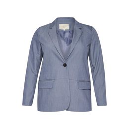 Kaffe CURVE Blazer 'Sakira' Damen Gr&ouml;&szlig;e 54 indigo