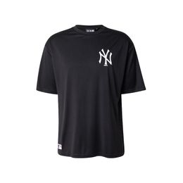 New Era T-Shirt 'LEAGUE ESSENTIALS NEYYAN' Herren Gr&ouml;&szlig;e S schwarz / wei&szlig;