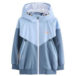 next Jacke Jungen Gr&ouml;&szlig;e 110 blau / hellblau