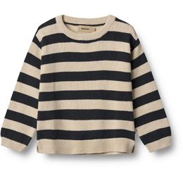 Wheat Pullover Jungen Gr&ouml;&szlig;e 122 beige / schwarz