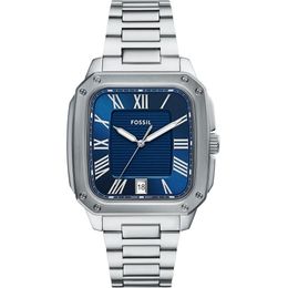 Fossil Analog Watch male Blue size One Size