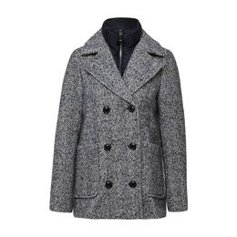 s.Oliver Mantel Damen Gr&ouml;&szlig;e M navy / wei&szlig; Wintermantel