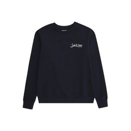Jack & Jones Jack & Jones Junior Sweatshirt 'JJYUKI' Jungen Gr&ouml;&szlig;e 152 nachtblau / hellblau / grau / wei&szlig;