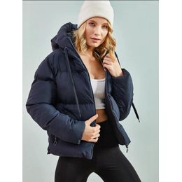 Bianco Lucci Winterjacke Damen Gr&ouml;&szlig;e M marine