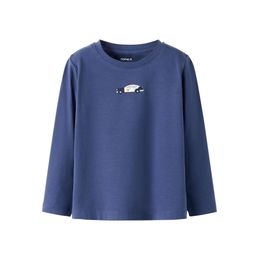 name it Shirt Jungen Größe 92 indigo / dunkelblau / weiß