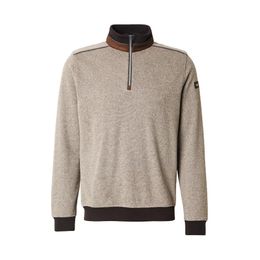 Bugatti Pullover Herren Gr&ouml;&szlig;e M braun / cappuccino / dunkelbraun