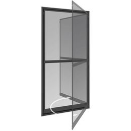 Windhager Insektenschutz Expert Pendelt&uuml;r 100x210 cm Anthrazit g&uuml;nstig