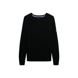 Superdry Sweater female Black size 36