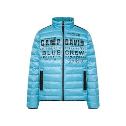 CAMP DAVID Jacke Herren Größe XL azur / schwarz