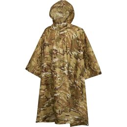 Brandit Poncho 'Ripstop' Herren Größe XS/XXL braun / khaki / hellgrün