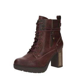 Mustang Schn&uuml;rstiefelette Damen Gr&ouml;&szlig;e 42 dunkelbraun Winterschuhe