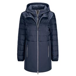 GOLDNER Between-Seasons Coat female Blue size 46