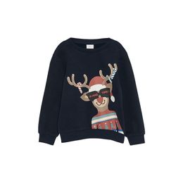 s.Oliver Sweatshirt Jungen Gr&ouml;&szlig;e 92 navy / braun / rot / wei&szlig;