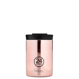 24Bottles Trinkflasche 'Clima' Damen Größe XS/XL rosegold / schwarz