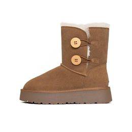 Gooce Boots 'HUBBARD' Damen Größe 36 braun / kastanienbraun Winterschuhe