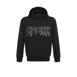 Cipo & Baxx Cipo & Baxx Sweatshirt 'CL601' male Black size S