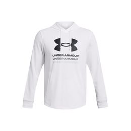 Under Armour Sportsweatshirt Herren Gr&ouml;&szlig;e S schwarz / wei&szlig;