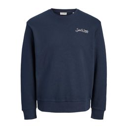 Jack & Jones Plus Jack & Jones Plus Sweatshirt Herren Gr&ouml;&szlig;e 7XL navy / hellblau / braun / wei&szlig;