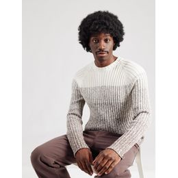 JOOP! Pullover 'Maximilio' Herren Gr&ouml;&szlig;e L creme / beigemeliert / braunmeliert