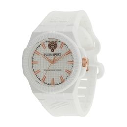 Plein Sport Analog Watch 'LASERSTRIKE' male White size One Size
