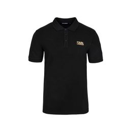 K by KARL LAGERFELD Karl Lagerfeld Poloshirt Herren Gr&ouml;&szlig;e L gold / schwarz