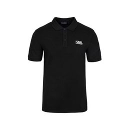 K by KARL LAGERFELD Karl Lagerfeld Poloshirt Herren Gr&ouml;&szlig;e M schwarz / wei&szlig;