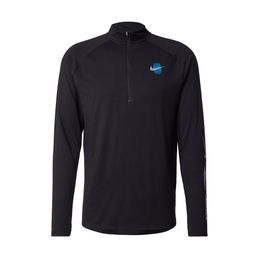 Nike Funktionsshirt 'STRIDE ENERGY' Herren Gr&ouml;&szlig;e XL azur / schwarz / wei&szlig;