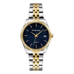 Victoria Hyde Analog Watch female Gold, Silver size One Size