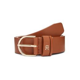 Tommy Hilfiger Gürtel 'ESSENTIAL EFFORTLESS' Damen Größe 75 cognac