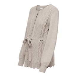 Only Maternity Umstand Strickjacke 'OLMKallu' Damen Gr&ouml;&szlig;e S grau