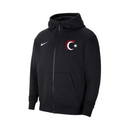 Nike Sportsweatjacke Jungen Größe 134 dunkelrot / schwarz / weiß