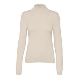 V&eacute;ro Moda VERO MODA Pullover 'VMHappiness' Damen Gr&ouml;&szlig;e L creme