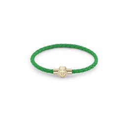 Philipp Plein Jewellery Armband 'Plein Tag' Herren Gr&ouml;&szlig;e L gold / gr&uuml;n