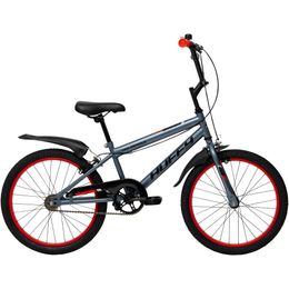 Kinderfahrrad Huffy "Pro Thunder" Gr. 28, grau, Fahrräder, Kinder, 28cm, 20 Zoll (50,80cm) hinten: 20 Zoll (50,80cm)