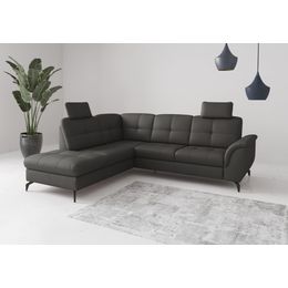 Sit & More Ecksofa SIT & MORE, T:212cmanthrazit, Wohnzimmer, Sofas, "Zora"