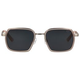 Sonnenbrille MINI EYEWEAR "MINI EYEWEAR Sonnenbrille", Herren, Gr. onesize, silber (brushed silber, gun), Sonnenbrillen