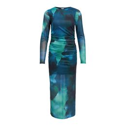 Object Kleid 'OBJaila' Damen Größe 36 azur / dunkelblau / jade Winterkleid