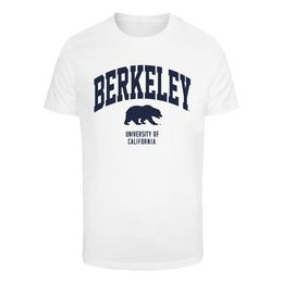 Merchcode Shirt 'Berkeley University - Bear' male White size XXL