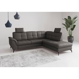 Sit & More Ecksofa SIT & MORE, T:212cmmocca, Wohnzimmer, Sofas, "Zora"