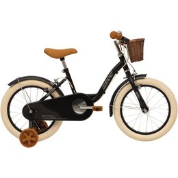 Kinderfahrrad Huffy "Vintage 16-Zoll Ein-Gang-Mädchenfahrrad" Gr. 25, schwarz, Fahrräder, Kinder, 25cm, 16 Zoll (40,64cm) hinten: 16 Zoll (40,64cm)