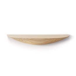 Wandregal Home Affaire "Drop", eichefarben, B:30cm H:5cm T:15cm, Massivholz, Regale, Breite 30 cm, Massivholz, FSC-zertifiziert