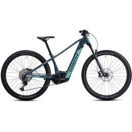 E-Bike GHOST "E-Teru B Pro" Gr. 38, grün (dunkelblau, hellmint), Elektrofahrräder, 38cm, 27,5 Zoll (69,85cm), Pedelec, Elektrofahrrad für Damen u. Herren, MTB
