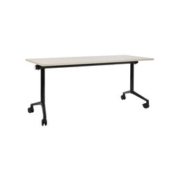 Beliani Zusammenklappbarer Schreibtisch CAVI in Braun/Schwarz | Gr.: onesize