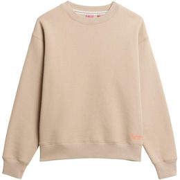 Superdry Sweatshirt 'Essential' female Beige size M