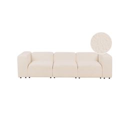 Beliani Modulsofa FALSTERBO in Beige - (W) 278 x (H) 70 x (L) 105 cm | Gr.: onesize