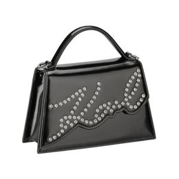 K by KARL LAGERFELD Karl Lagerfeld Handtasche K/Signature 2.0 SM CB Studs in Black | Gr.: onesize