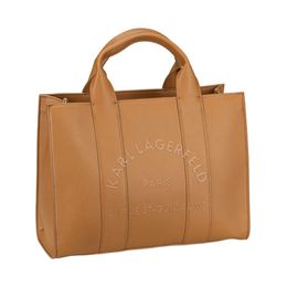 K by KARL LAGERFELD Karl Lagerfeld Handtasche K/RSG Pebble Square Med Tote in Caramel | Gr.: onesize