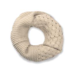 styleBREAKER Strick Loop Schal in Beige | Gr.: onesize